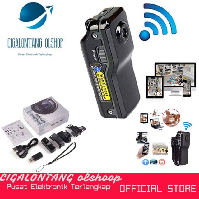 Jual MD81 mini dv wifi md 81 cctv ip camera | Shopee Indonesia