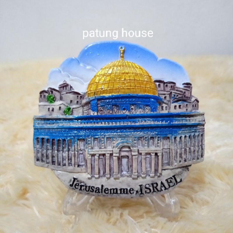 Jual Fridge Magnet Tempelan Kulkas Souvenir Jerusalem Israel | Shopee ...
