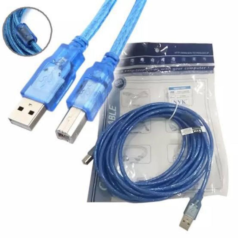 Jual Kabel Printer NYK USB 3 meter | Shopee Indonesia