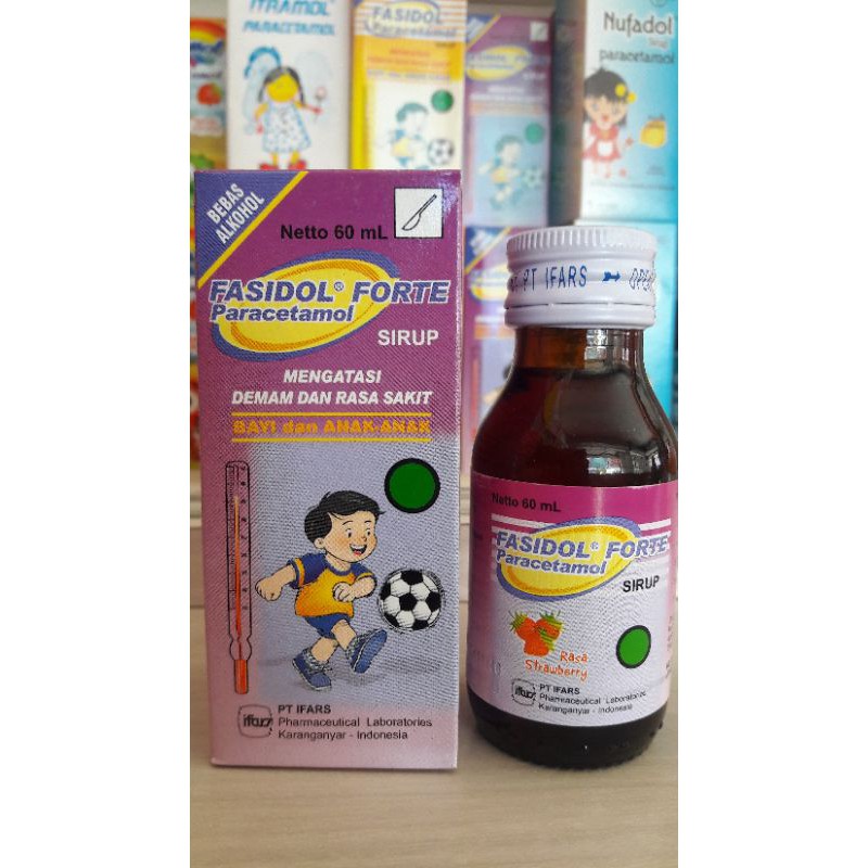 Jual Fasidol Forte Syrup Paracetamol - Obat Demam 60mL | Shopee Indonesia