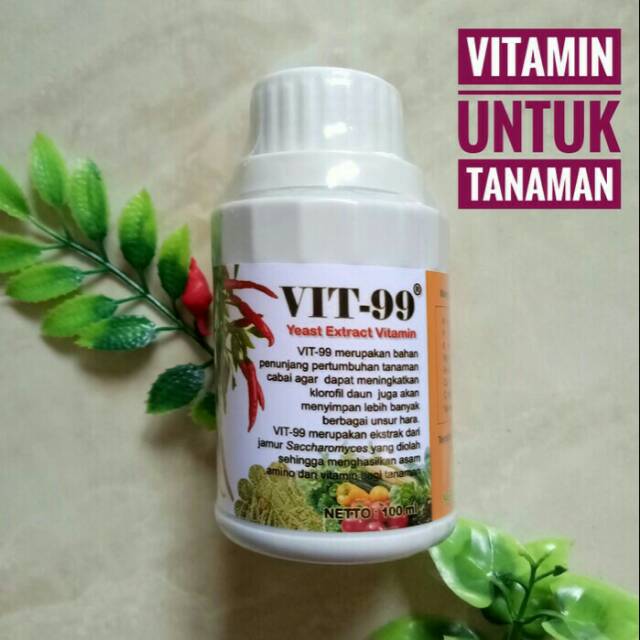 Jual Obat Pertanian Vit 99 yaitu vitamin untuk tanaman | Shopee Indonesia