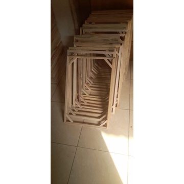 Jual SPANRAM 133x85 cm/FRAME/Rangka untuk kanvas/lukisan/poto/benner ...