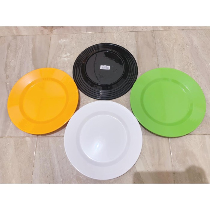 Jual Cantik [ I-One ] Piring Bulat Corel Besar / Piring Plastik Corel ...