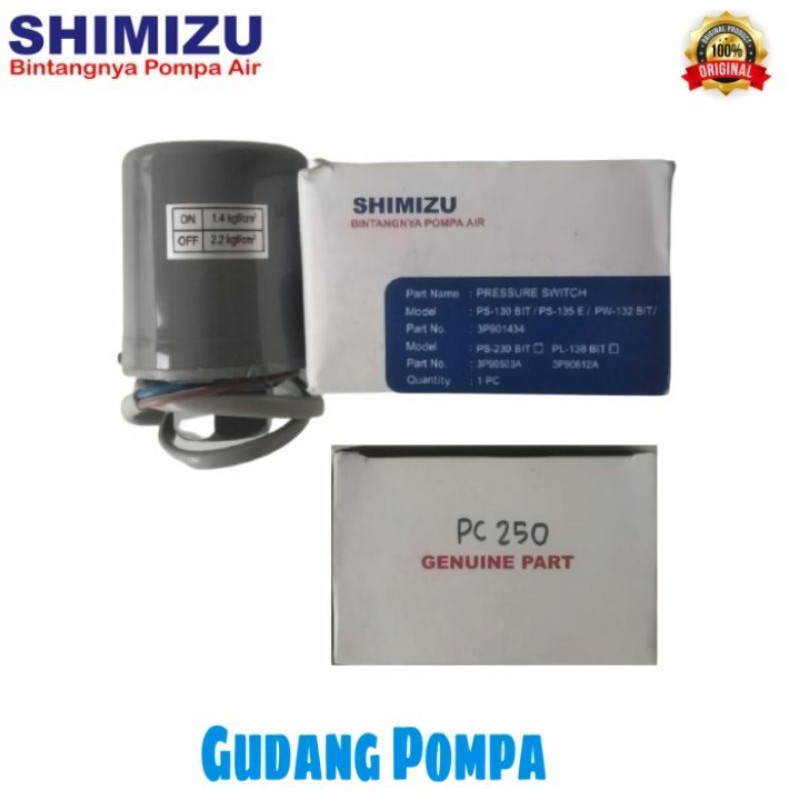 Jual Otomatis Pompa Air Shimizu PC 250 BIT Asli Original | Shopee Indonesia