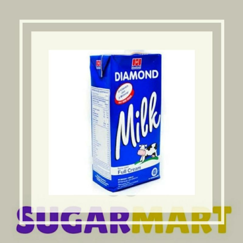 Jual Susu Diamond 1Liter / Ultra / Susu UHT 1 Liter | Shopee Indonesia