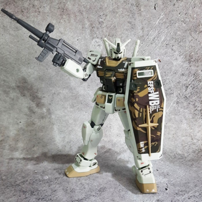 Jual Entry Grade RX-78-2 RX 78 Gundam Custom Repaint Decal Camo ...