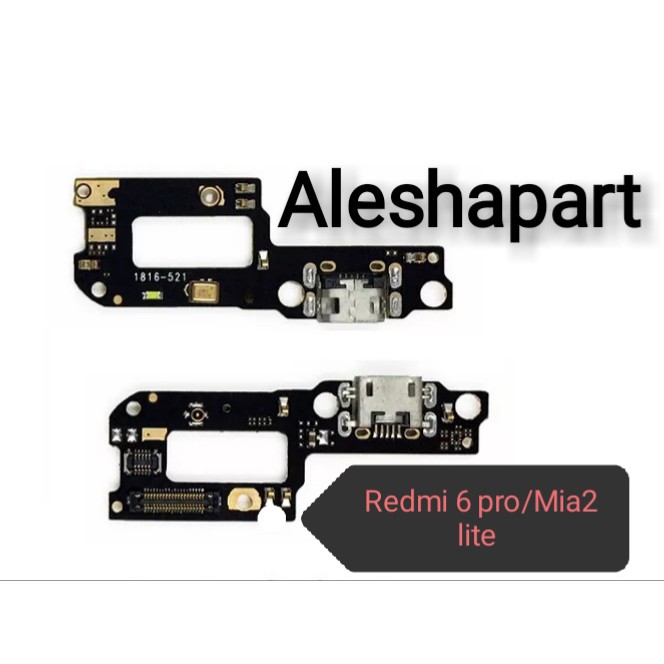 Jual PCB Konektor Cas XIAOMI REDMI 6 PRO/MIA2 LITE / Flexible Charger ...