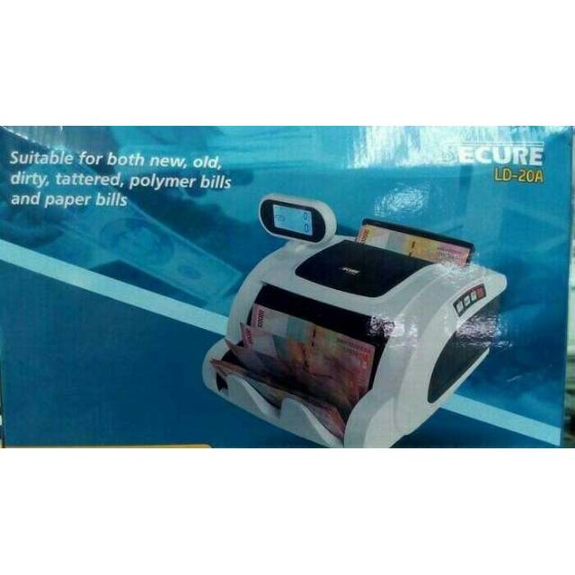 Jual SECURE LD-20A ~ MESIN HITUNG UANG / MONEY COUNTER | Shopee Indonesia