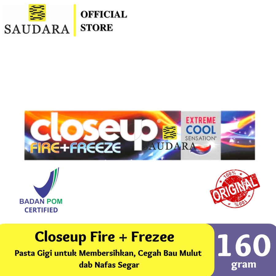 Jual Close Up Fire Freeze (160 Gr), Close Up GEver Fresh Green (160 Gr ...