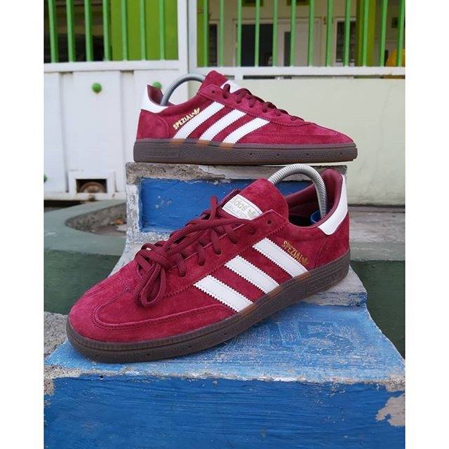 Jual Adidas Handball spezial Maroon | Shopee Indonesia