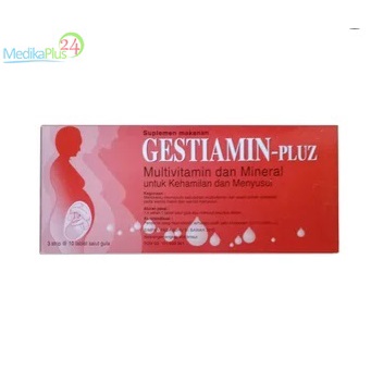 Jual Gestiamin Pluz Ecer & BOX 30 Tablet Vitamin dan suplemen nutrisi ...