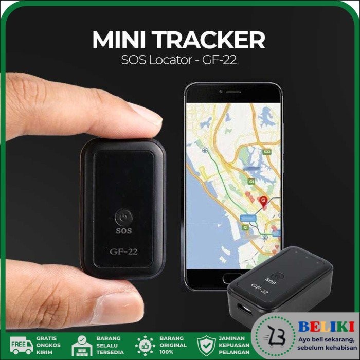 Jual Mini GPS Tracker SOS Locator - GF-22 | Shopee Indonesia