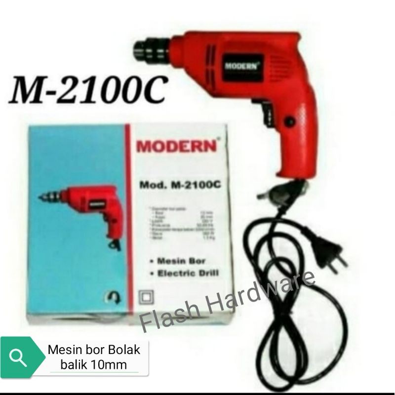 Jual Mesin Bor tangan moderen bolak balik M-2100C /Mesin bor kiri kanan ...