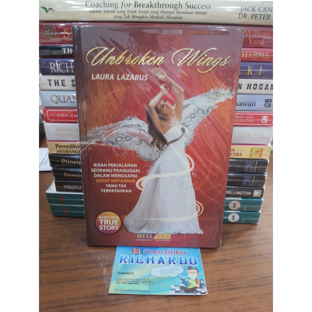 Jual Buku Unbroken Wings --- Laura Lazarus | Shopee Indonesia