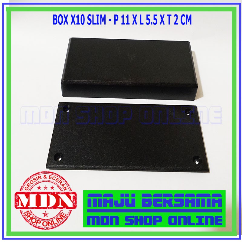 Jual Box X10 Slim - Box Plastik P11 x L5.5 x T2 Cm | Shopee Indonesia