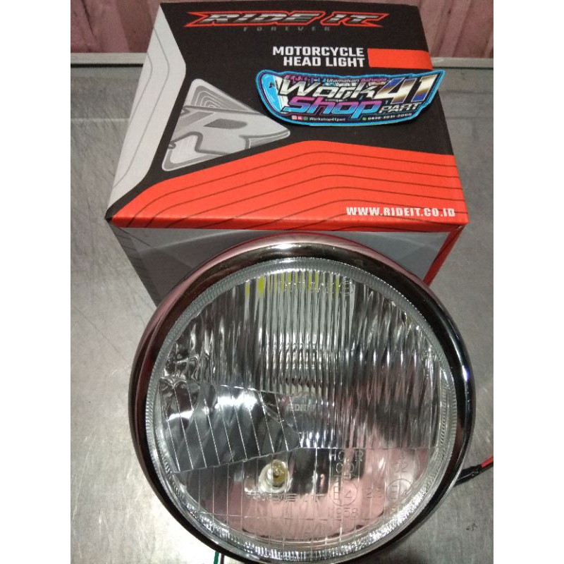 Jual lampu depan reflektor depan AUTOPAL LED import set batok 5,7 inchi ...