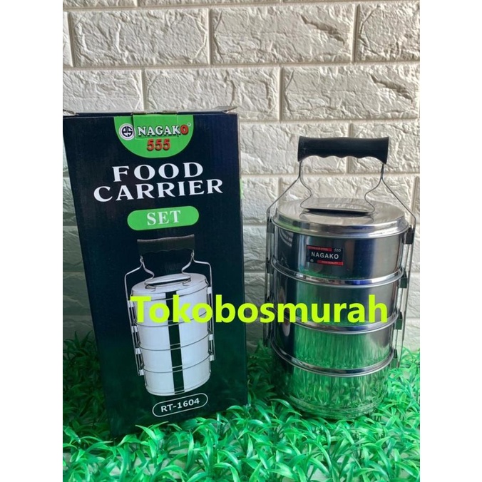 Jual Rantang Susun Stainless Steel Saiko - Rantang Jadul 4 Susun ...