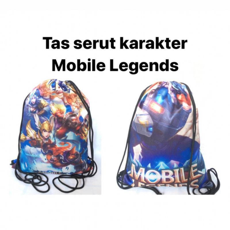 Jual TAS SERUT MOBILE LEGENDS BANG BANG / TAS MOBILE LEGENDS /TAS ...