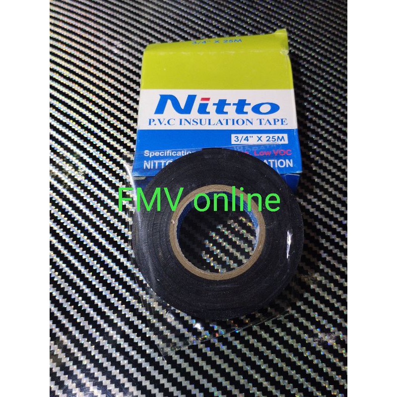 Jual lakban solasiban hitam nitto untuk kabel listrik rumah motor dan ...