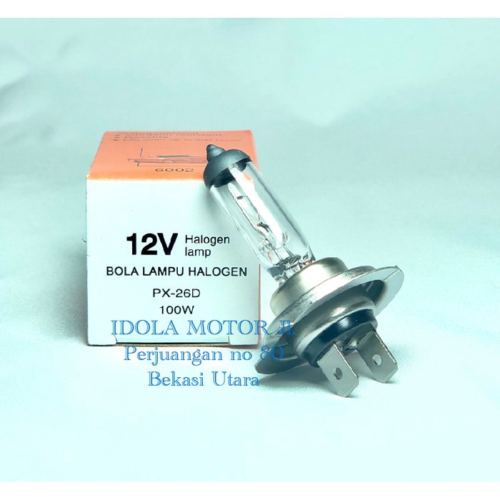 Jual Bohlam lampu bamper halogen H7 12v 100w merk stanlee star | Shopee ...