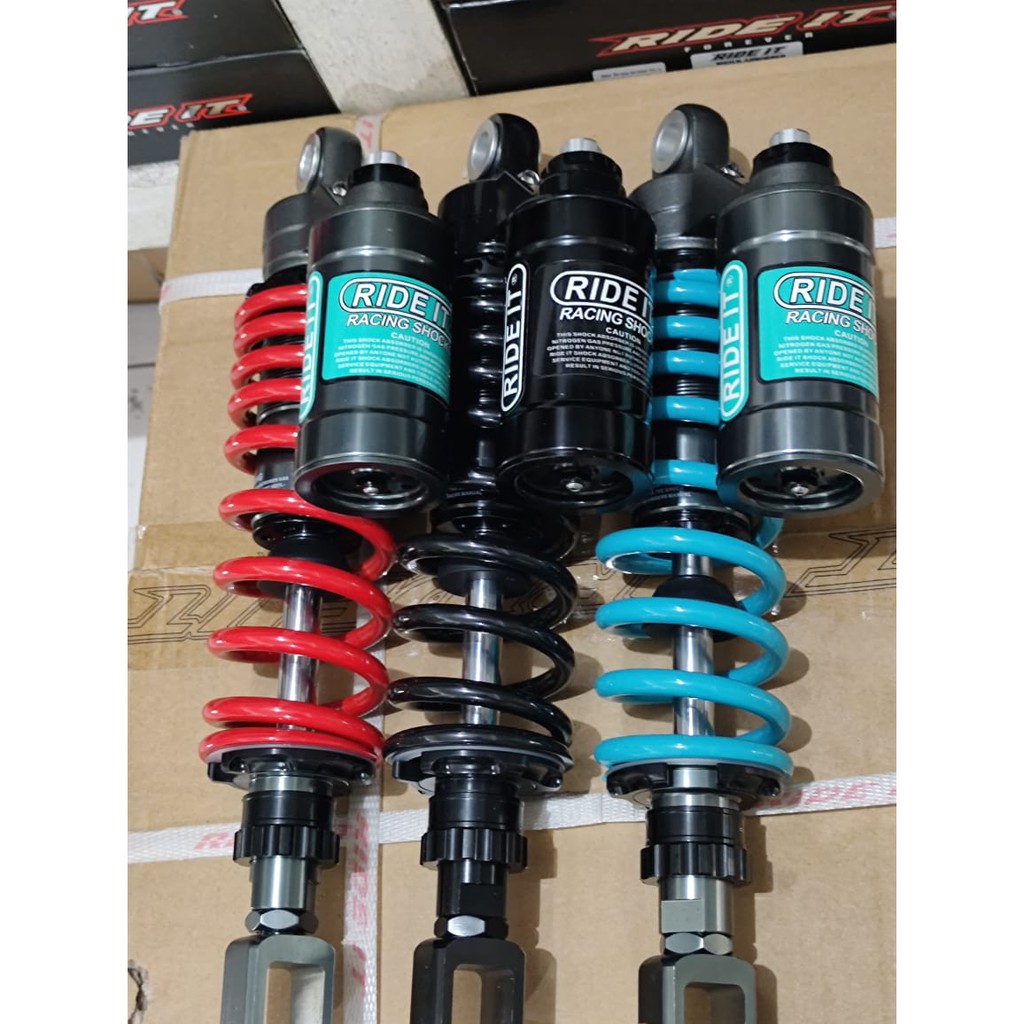 Jual Shock Tabung Matic RIDE IT NTR R3 Vario Beat Scoopy Mio Lexi 310mm ...