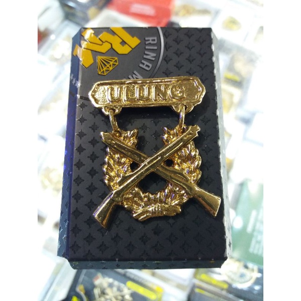 Jual Brevet | Wing ULUNG Laras Panjang PDH TNI AL | Shopee Indonesia