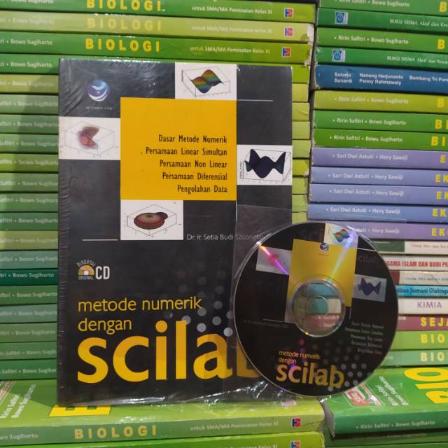 Jual metode numerik dengan scilab by dr. ir. setia budi sasongko, dea | Shopee Indonesia