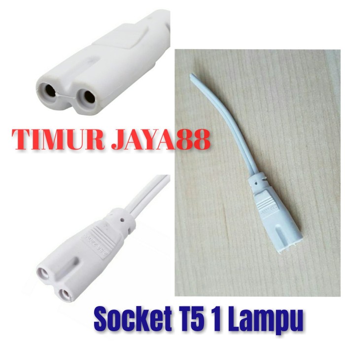Jual Kabel Power Lampu Led Tube T5 / Kabel Angka 8 Sambungan Led T5 1 ...