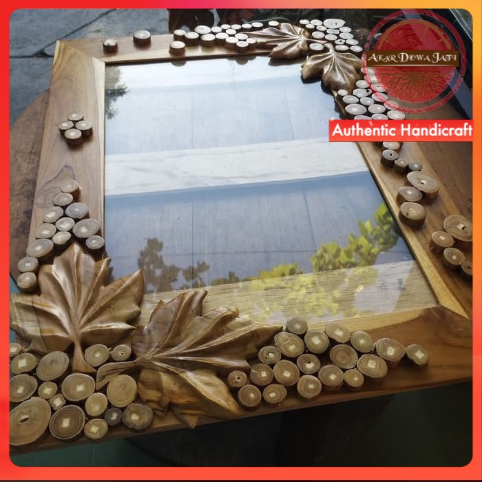 Jual Frame Foto Cantik Dari Kayu Jati Tanpa Kaca | Shopee Indonesia