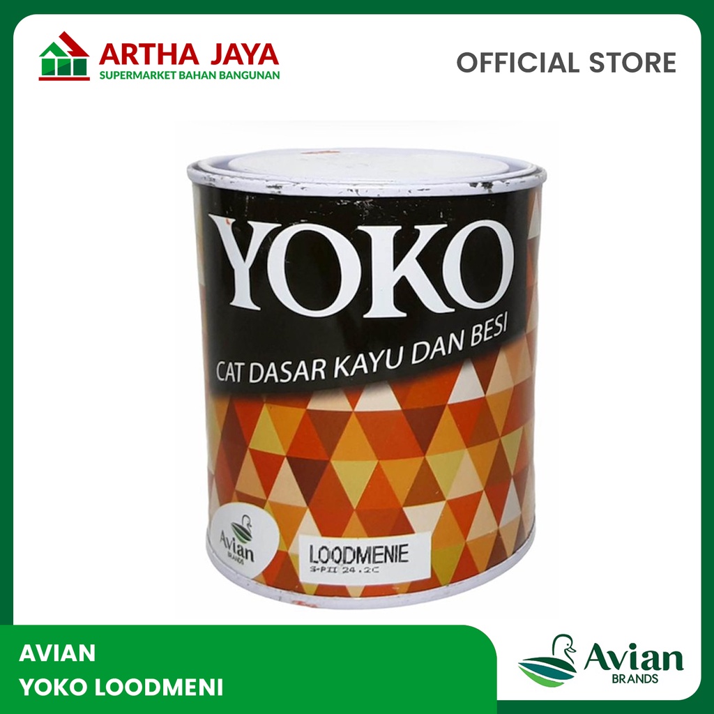 Jual Yoko Cat Kayu dan Besi Loodmeni 3.5Kg | Shopee Indonesia