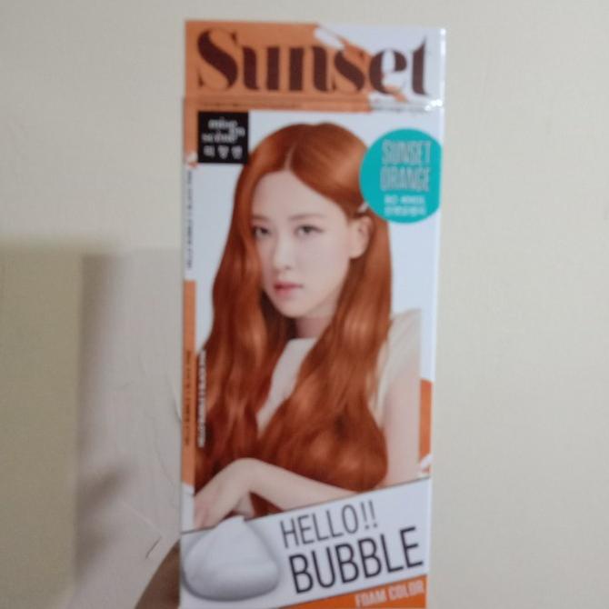 Jual Mise en Scene - hello bubble foam color hair cat rambut blackpink ...