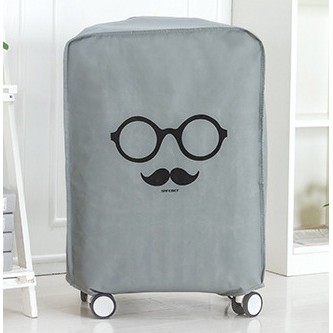 Jual Cover / Pelindung Koper Kain Motif Kumis Prancis | Shopee Indonesia