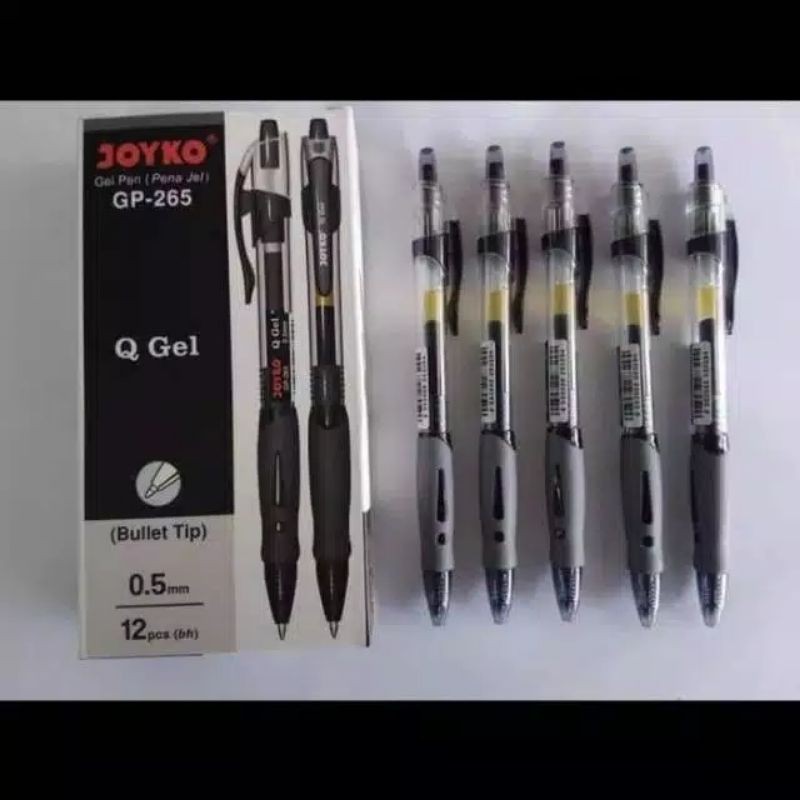 Jual PULPEN GEL JOYKO Q GEL GP-265 (LUSIN) | Shopee Indonesia