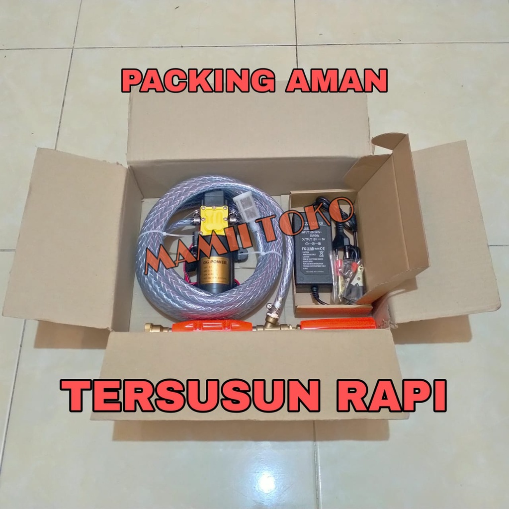Jual Alat Steam 160 PSI Cuci Motor Mobil AC Pompa DC Set Paket Stim ...