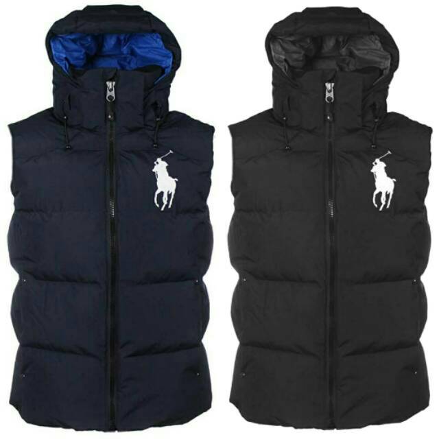 Jual Rompi Hoodie Down Ralp Lauren Big Pony Vest Rompi Motor Vespa ...