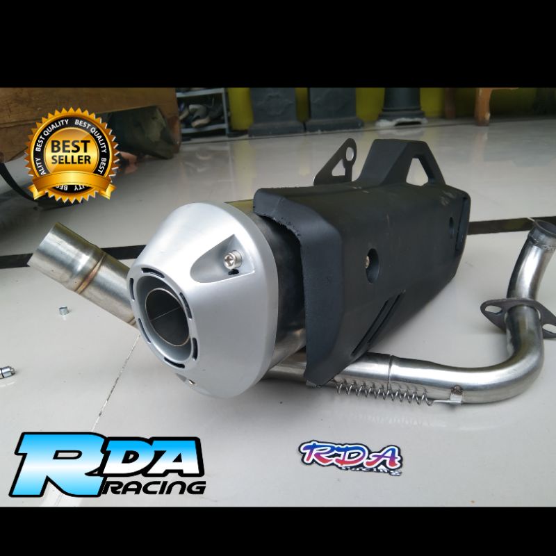 Jual Knalpot Pcx 160 / vario 160 custom suara racing bass adem cocok ...