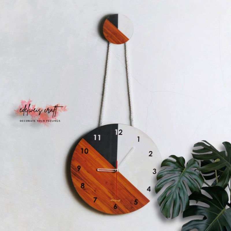Jual JAM DINDING MINIMALIS / JAM DINDING AESTHETIC / JAM DINDING ...