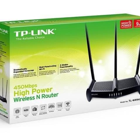 Jual Bergaransi Tp-Link Tl - Wr941Hp 450Mbps High Power Wireless N ...
