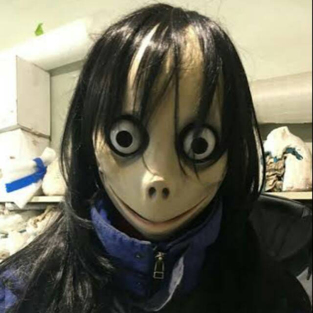 Jual Topeng Mask Halloween Mother Momo Challenge Plastic | Shopee Indonesia