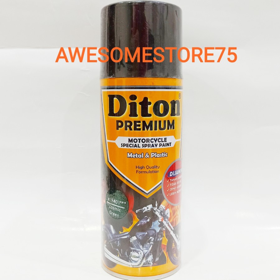 Jual DITON PREMIUM *** XP 9401 COSMIC GREEN XIRALLIC Hijau Cat Semprot ...