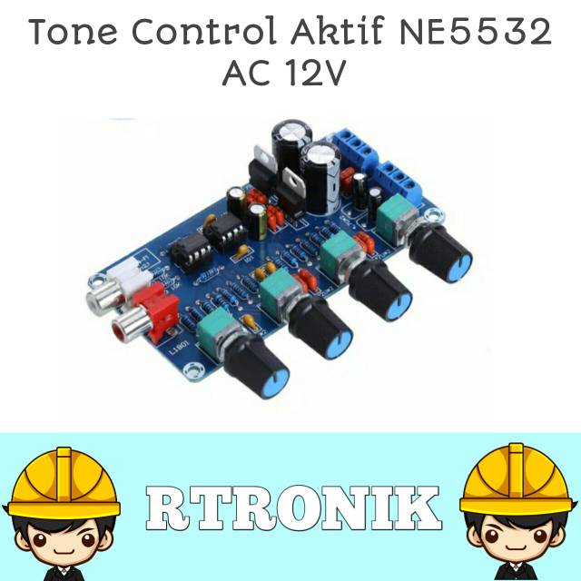 Jual NE5532 kit hifi preamp amplifier tone control | Shopee Indonesia