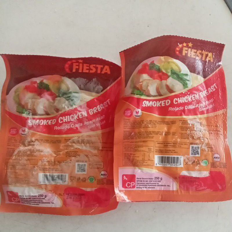 Jual Fiesta Smoked Chicken Breast 250gr | Shopee Indonesia