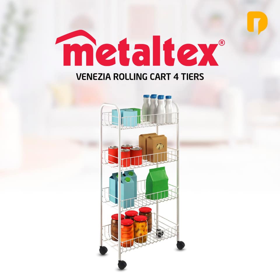 Jual Rak Stainless Steel 4 Susun Metaltex Dusdusan | Shopee Indonesia