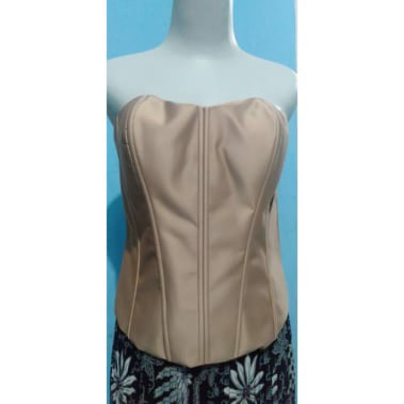 Jual kamisol bustier kemben longtorso daleman kebaya/cod/murah | Shopee ...