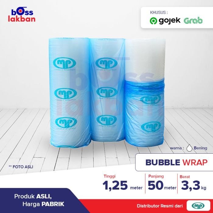 Jual Wraping (Gosend / Grab) Bubble Wrap Bening Muliapack 125 Cm X 50 ...