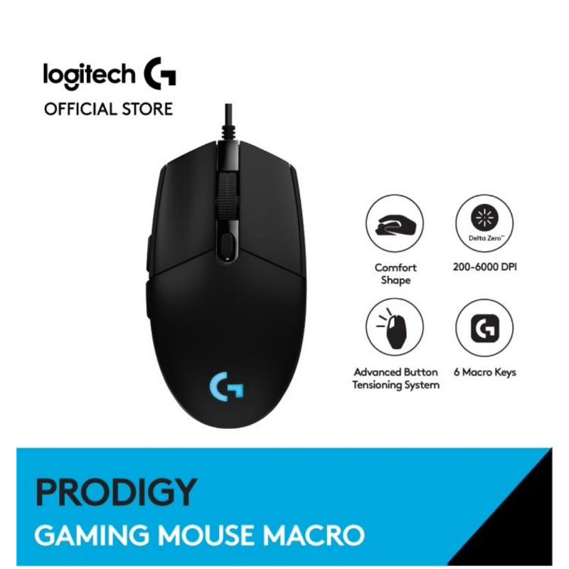 Jual LOGITECH G103 Macro Gaming Mouse - Garansi Resmi | Shopee Indonesia