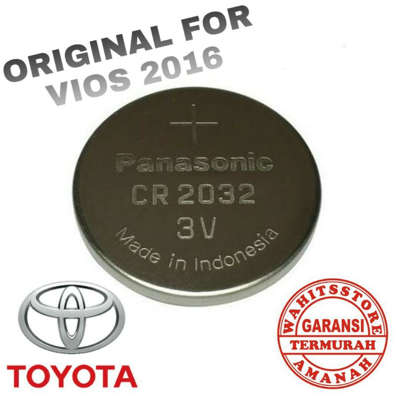 Jual Baterai remot remote mobil Toyota Vios 2016 Original bawaan pabrik ...