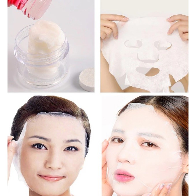 Jual Compressed Paper Mask Sheet / Tablet Mask / Masker Kertas / Masker ...