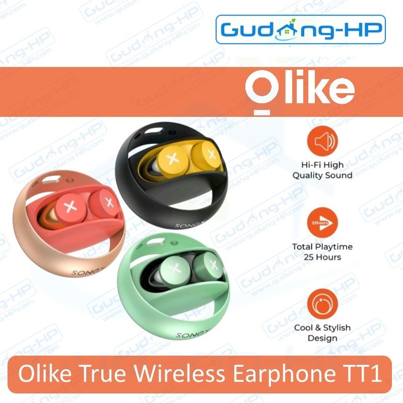 Jual Olike True Wireless SongX TT1 Bluetooth Earphones | Shopee Indonesia