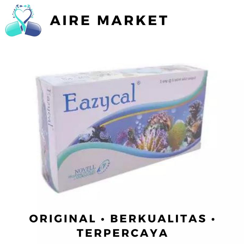 Jual Eazycal 30 Tablet ORIGINAL (kalsium ibu hamil, menyusui, dan ...